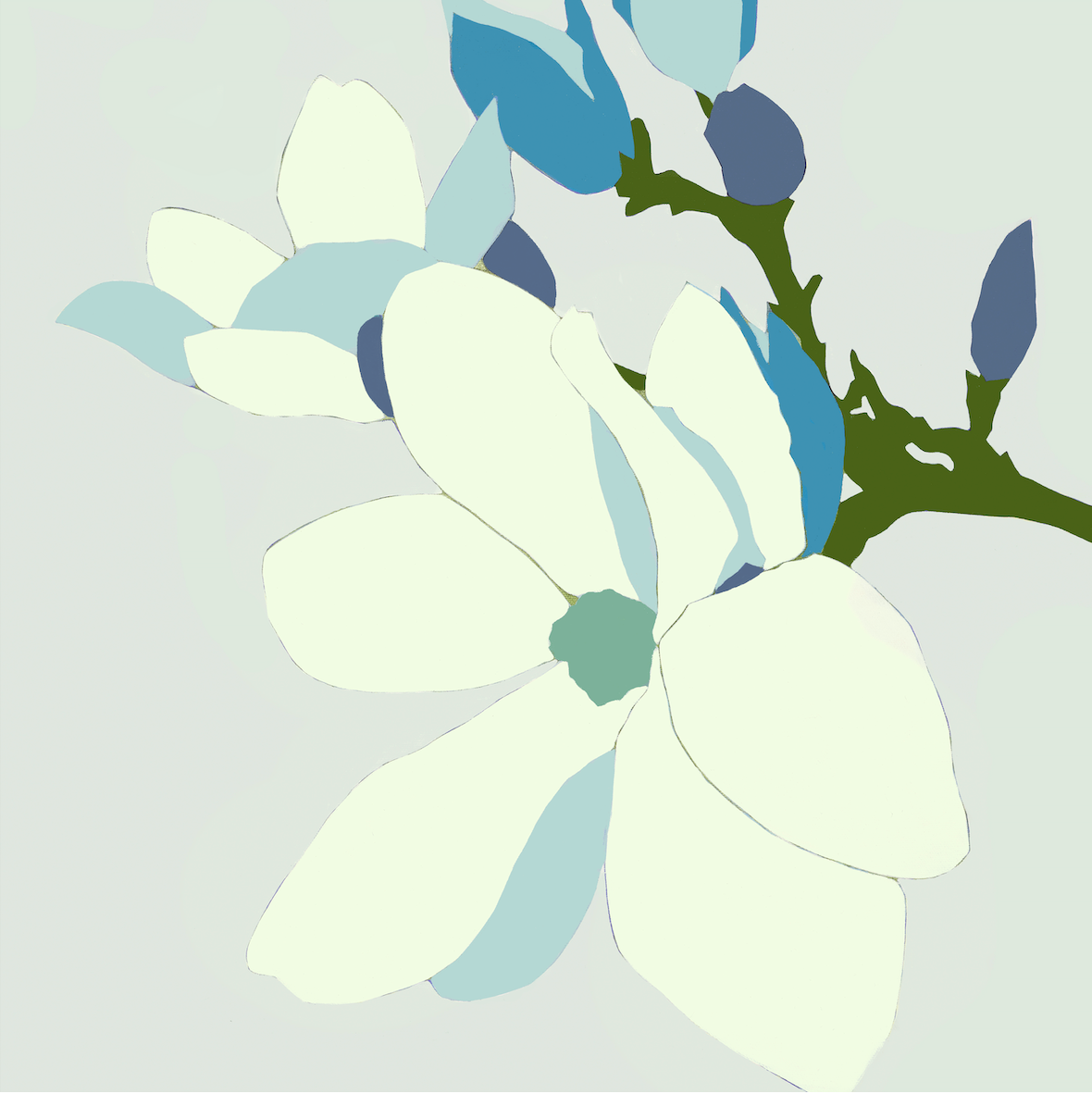 Melo Porter Flower I Print – Well Made Home