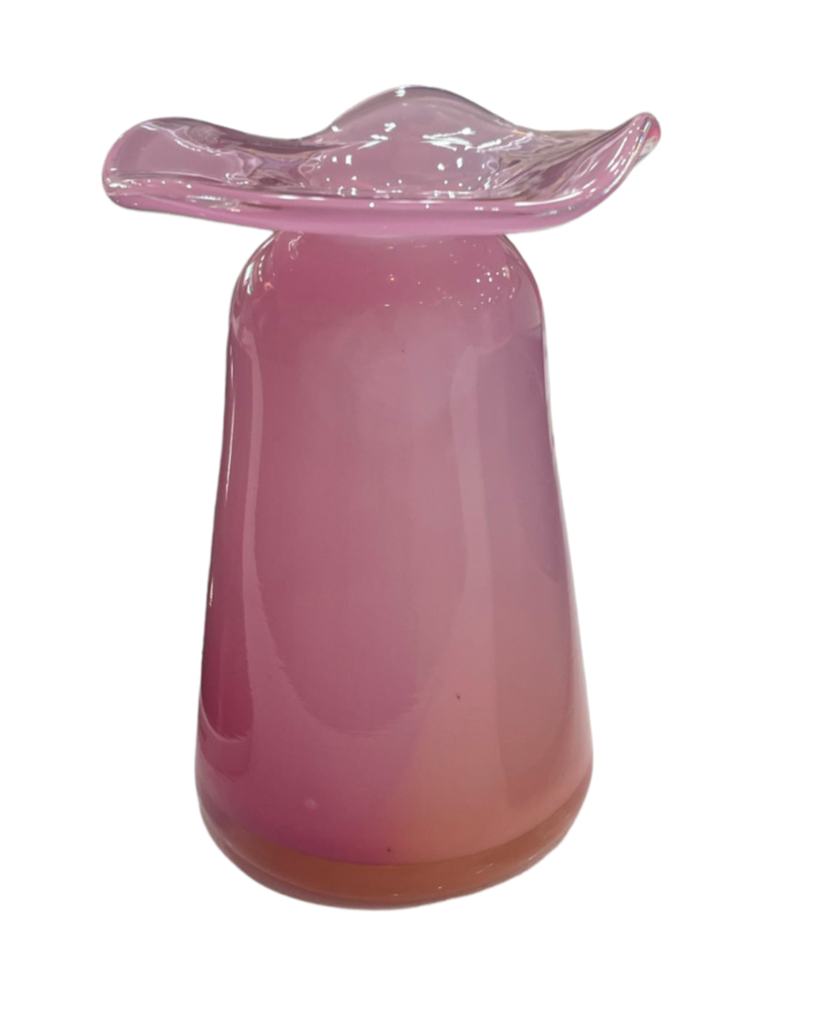 Ruffle Pink Bud Vase – Well Made Home